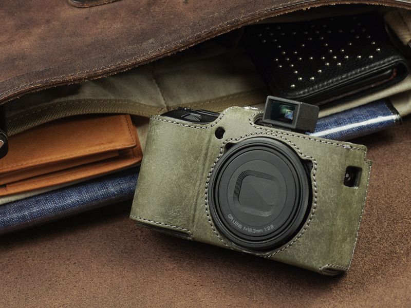 Leather Camera Body Suit [for Ricoh GR3(GRIII)]